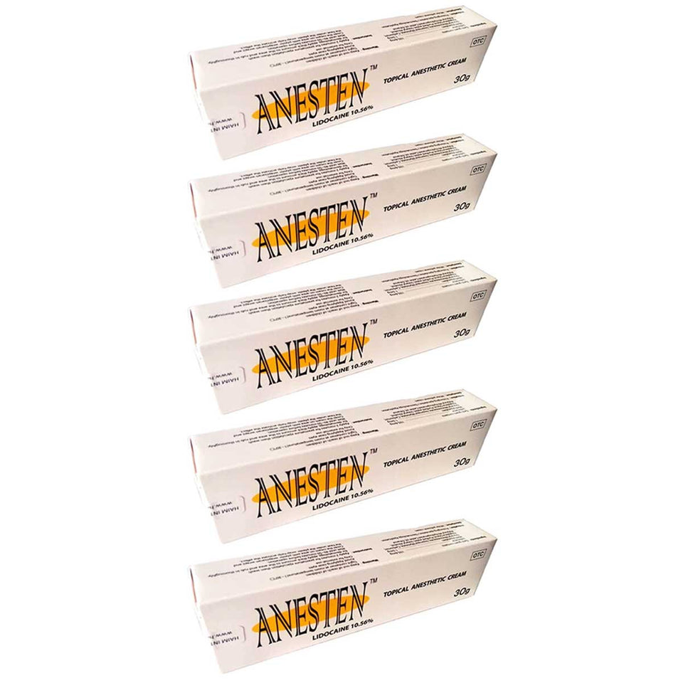 Anesten Numbing Cream for Tattoo, Piercing, Chronic Pain